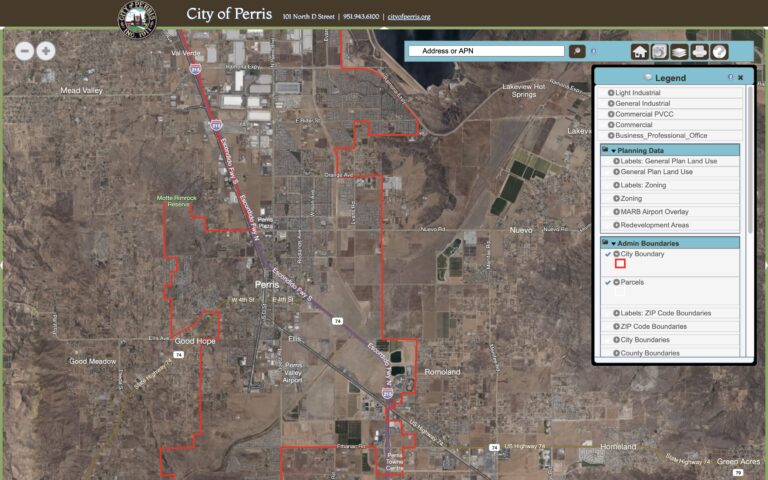 Site Selection – City of Perris